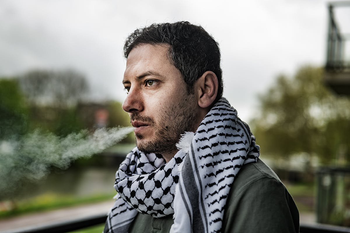 Wasim is in gedachten bij zijn familie in Gaza