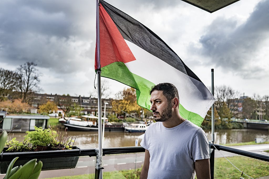 Wasim is in gedachten bij zijn familie in Gaza
