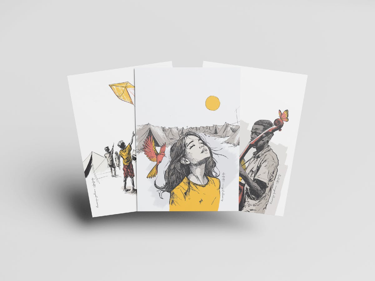 Moayad Alhariry: ‘Dromen van een gekleurde toekomst’